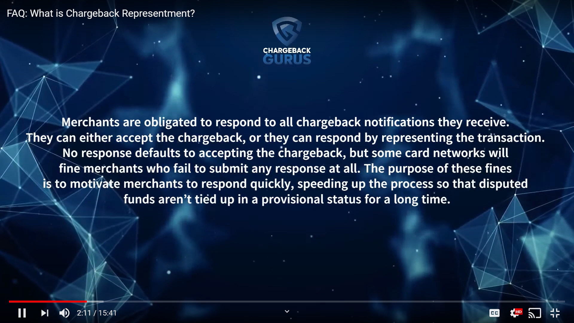 What Is Chargeback Representment?